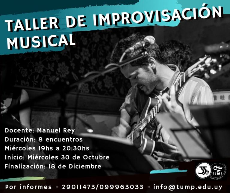 Taller de improvisación musical - Manuel Rey - TUMP