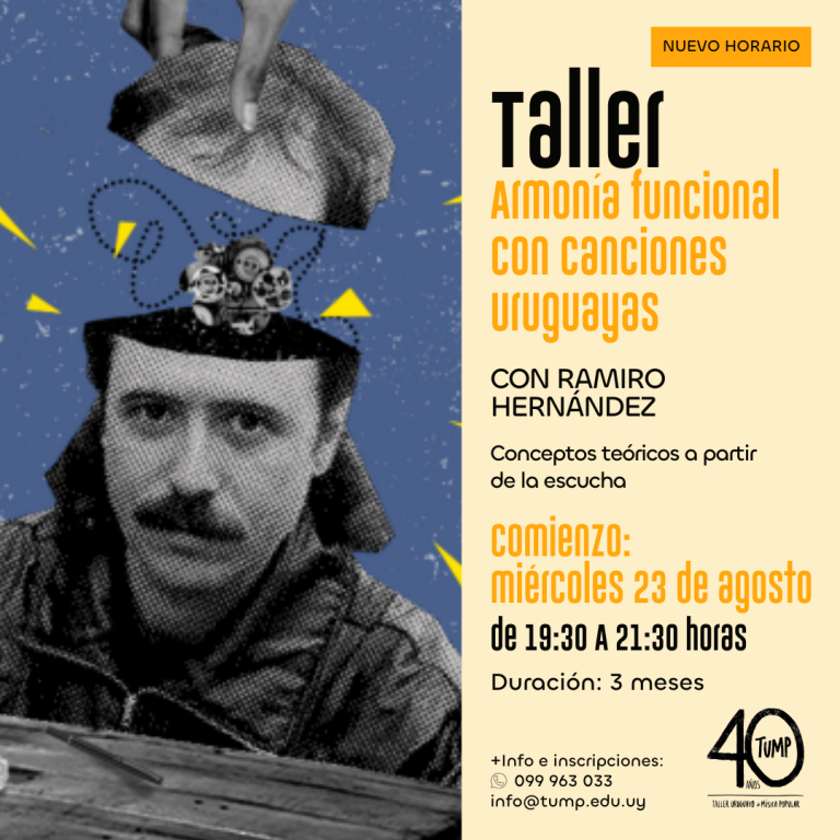 Taller: Armonía funcional con canciones uruguayas - TUMP
