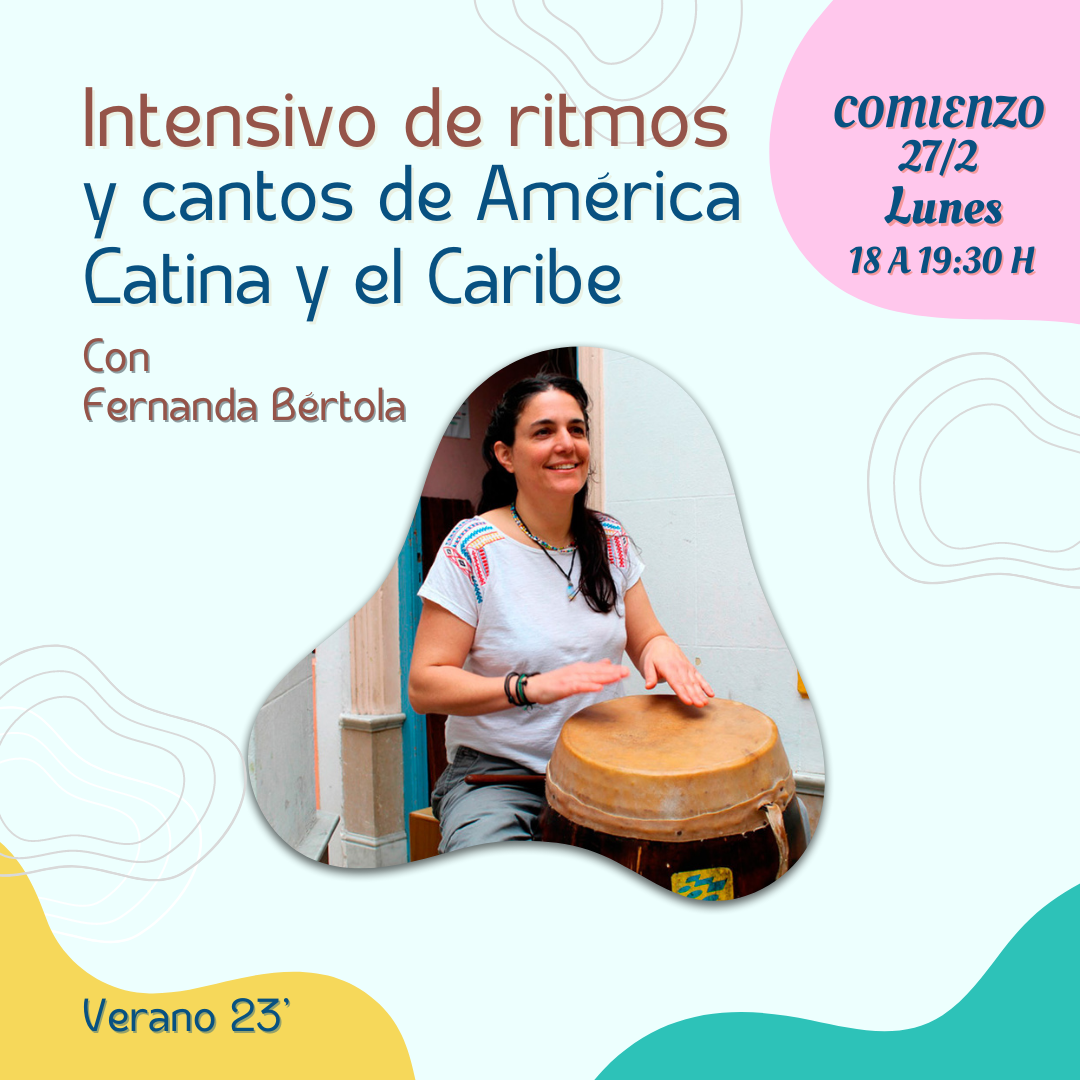 Intensivo de ritmos y cantos de América Latina y el Caribe - TUMP
