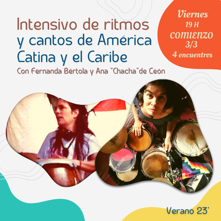 Intensivo de ritmos y cantos de América Latina y el Caribe - TUMP